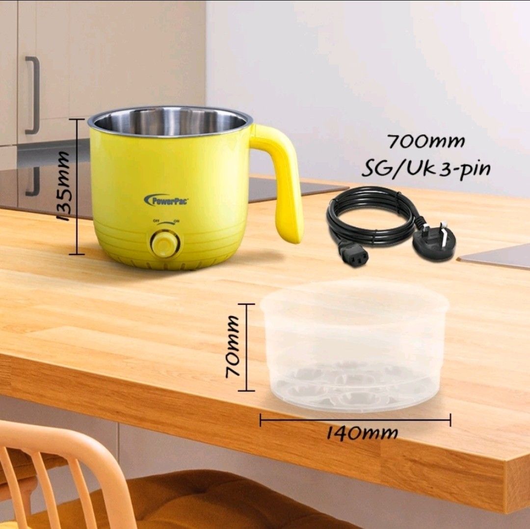 PowerPac 1.2L Multi Cooker, TV & Home Appliances, Kitchen Appliances ...
