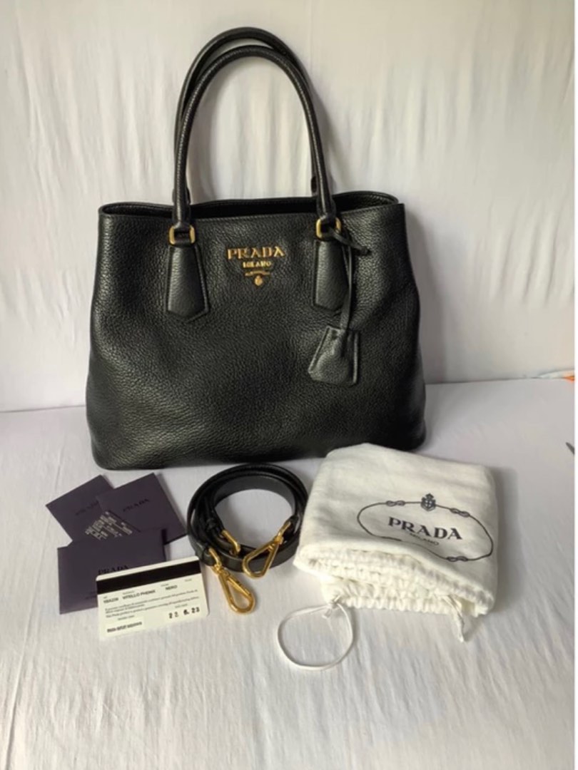 PRADA Two Way Bag authentic original, Luxury, Bags & Wallets on Carousell