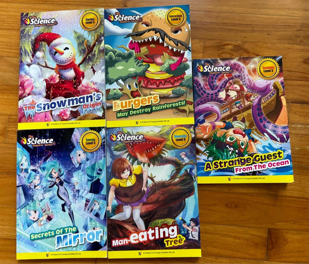 Pre-Loved The Science Inquirer Series Level 3, Hobbies & Toys, Books ...