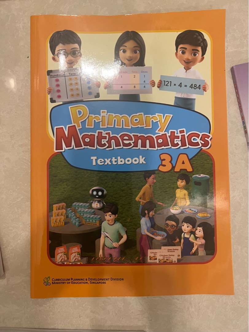 Primary 3 math textbooks, Hobbies & Toys, Books & Magazines, Textbooks ...