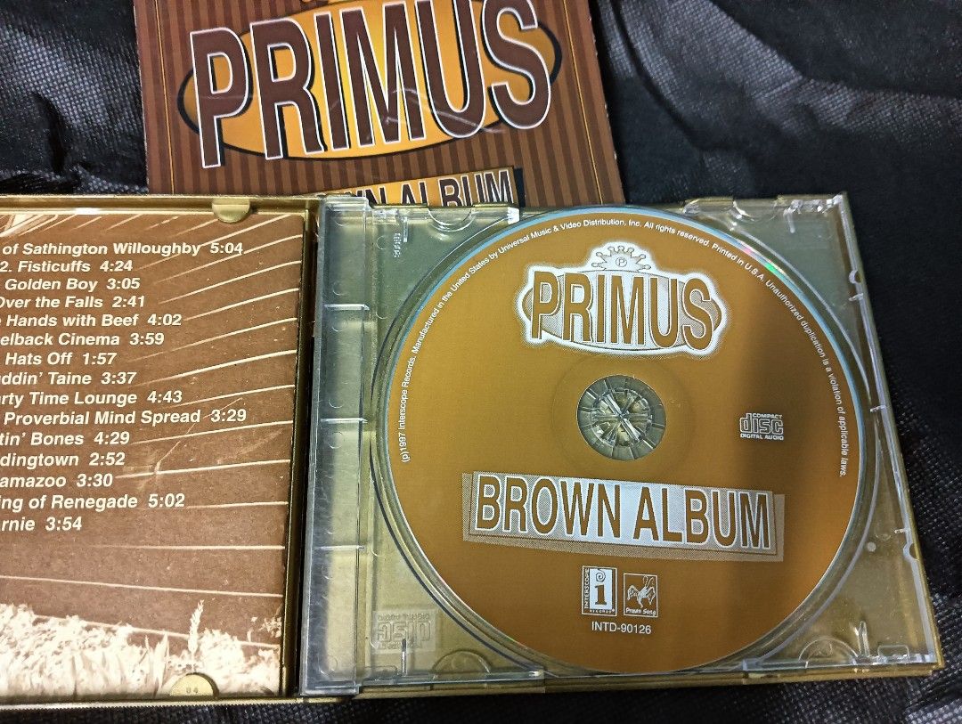 Primus - Brown Album, Hobbies & Toys, Music & Media, CDs & DVDs on ...