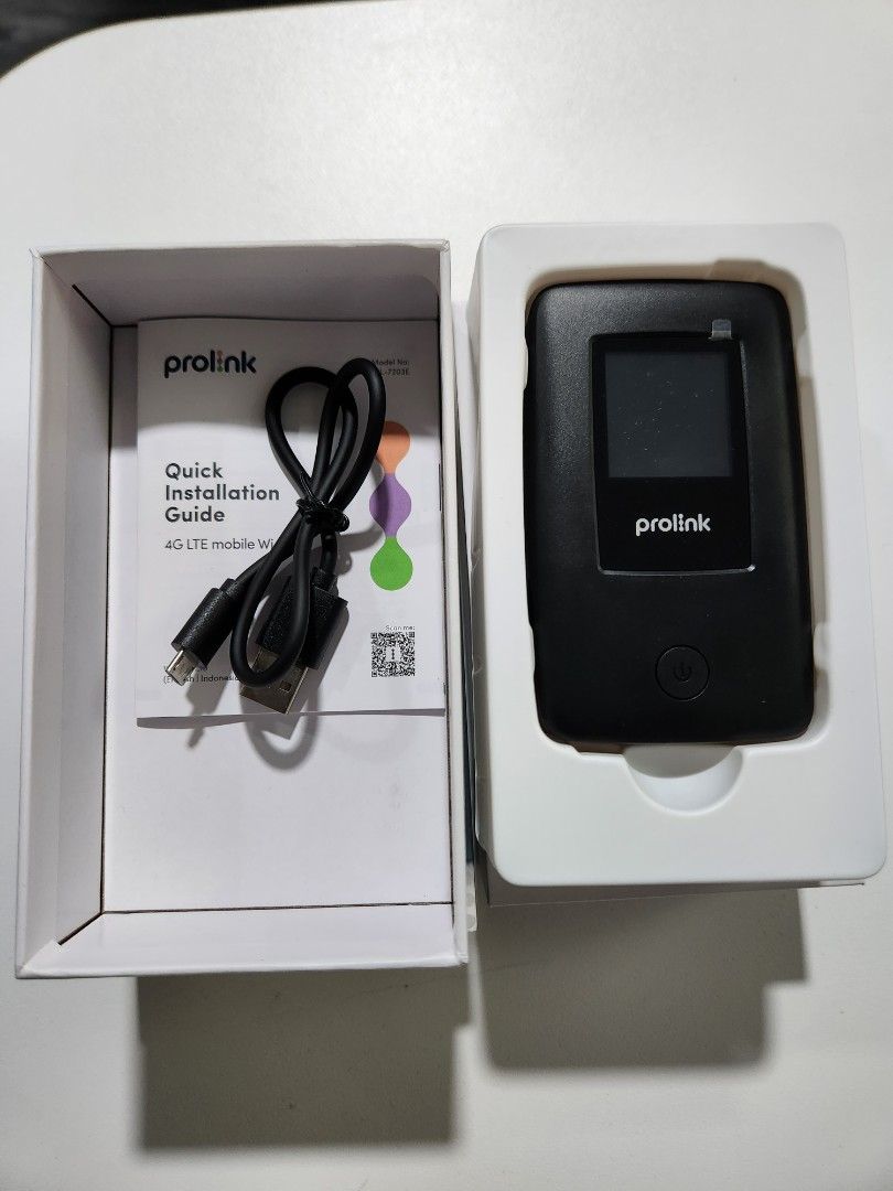 Prolink DL-7203E 4G LTE Mobile Wi-Fi, Computers & Tech, Parts ...