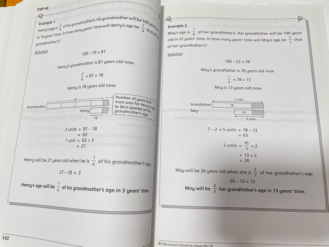 PSLE Maths Problem-Solving Processes in Mathematics Primary 6, Hobbies ...
