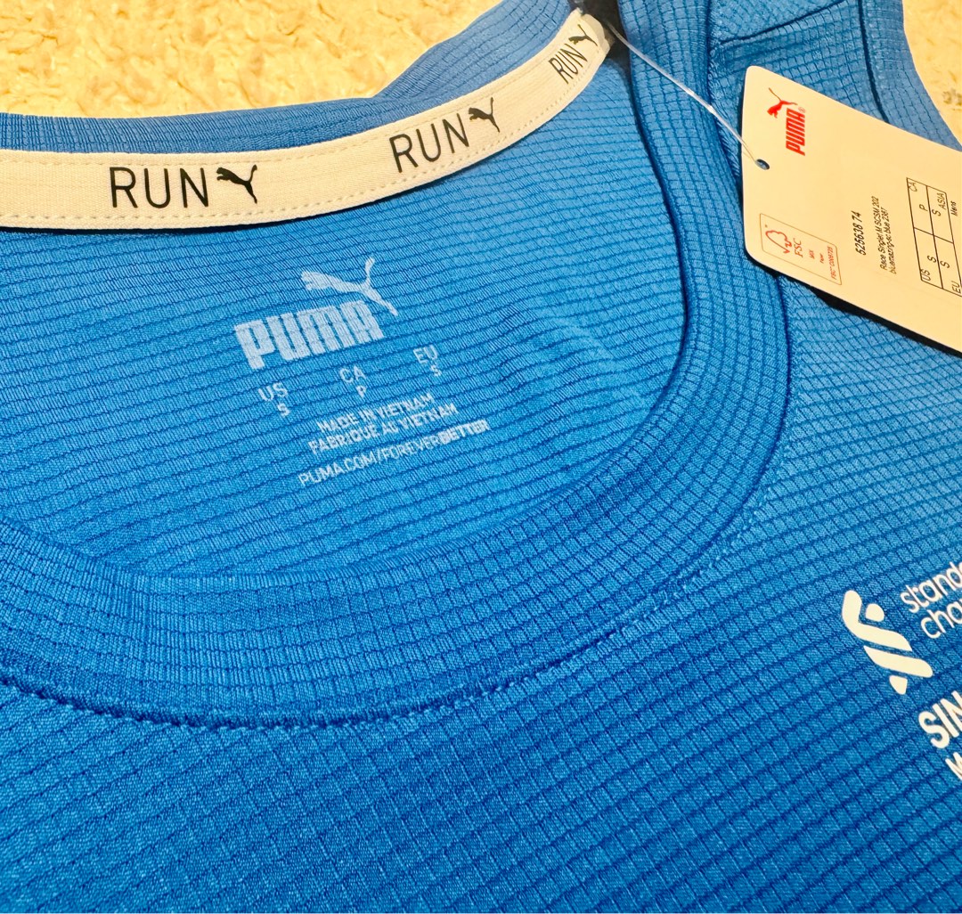 Puma Race Singlet SCSM 2023, Men's Fashion, Activewear on Carousell