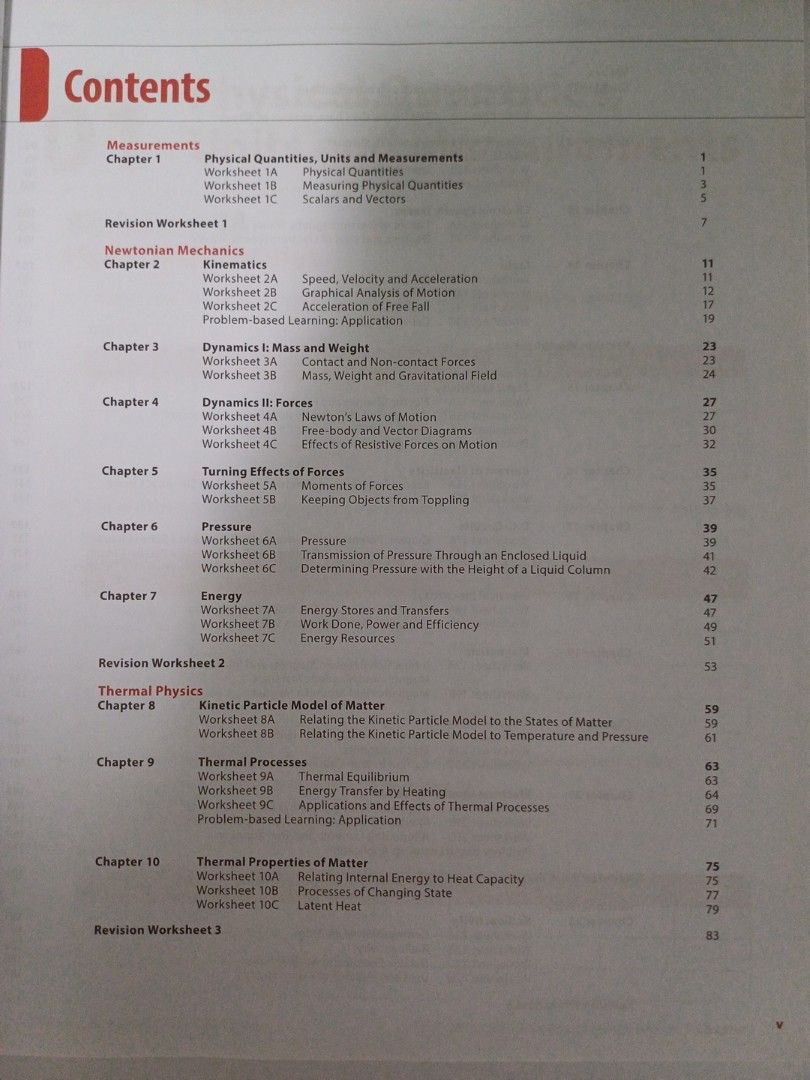 Pure physics workbook 5th edition, Hobbies & Toys, Books & Magazines ...
