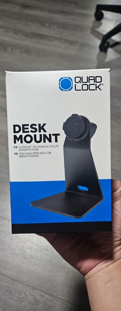 Quad Lock - Desk Mount (QLM-DSK), Mobile Phones & Gadgets, Mobile ...
