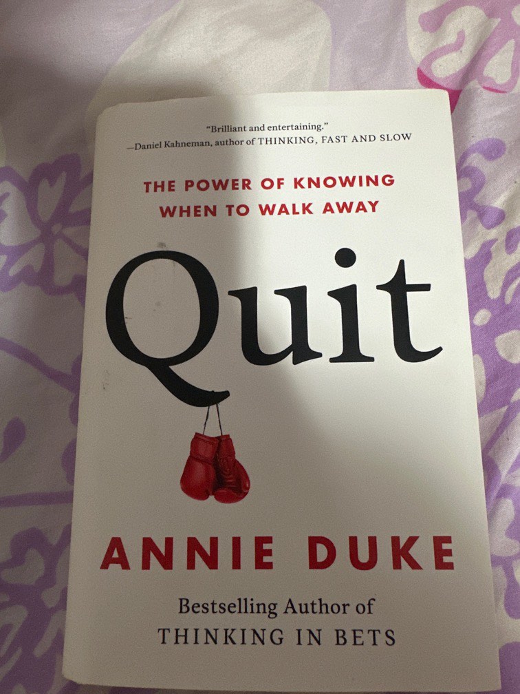 QUiT book, Everything Else on Carousell