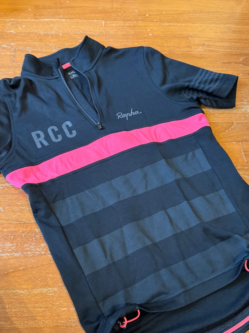 Rapha RCC jersey, half zip. XS, Sports Equipment, Bicycles & Parts ...