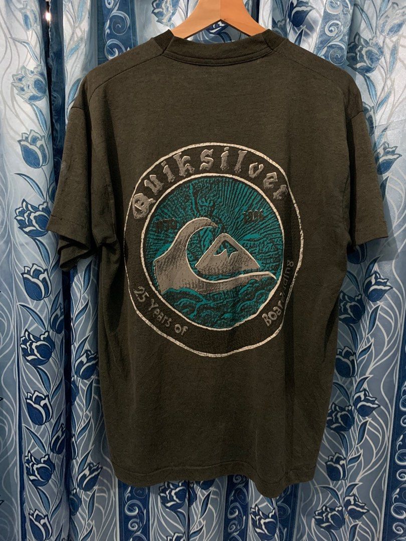 Rare vintage quiksilver 25years anniversary, Men's Fashion, Tops & Sets ...