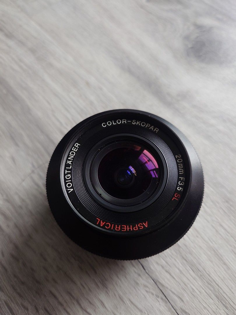 Rare Voightlander Color Skipar 20/3.5 (Canon mount), Photography, Lens ...