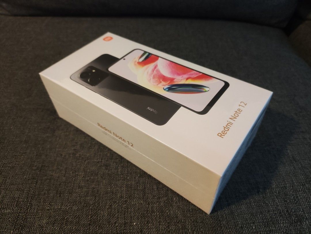 Redmi Note 12 Matte Black 128GB, Mobile Phones & Gadgets, Mobile Phones ...