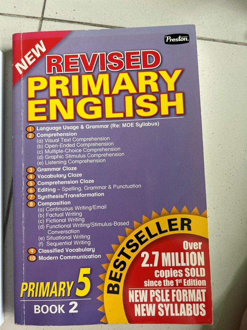 Revised Primary English P5 & P6, Hobbies & Toys, Books & Magazines ...