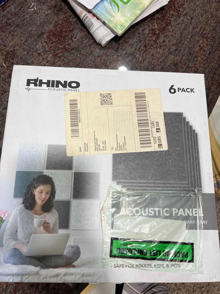Rhino acoustic panels, Audio, Other Audio Equipment on Carousell