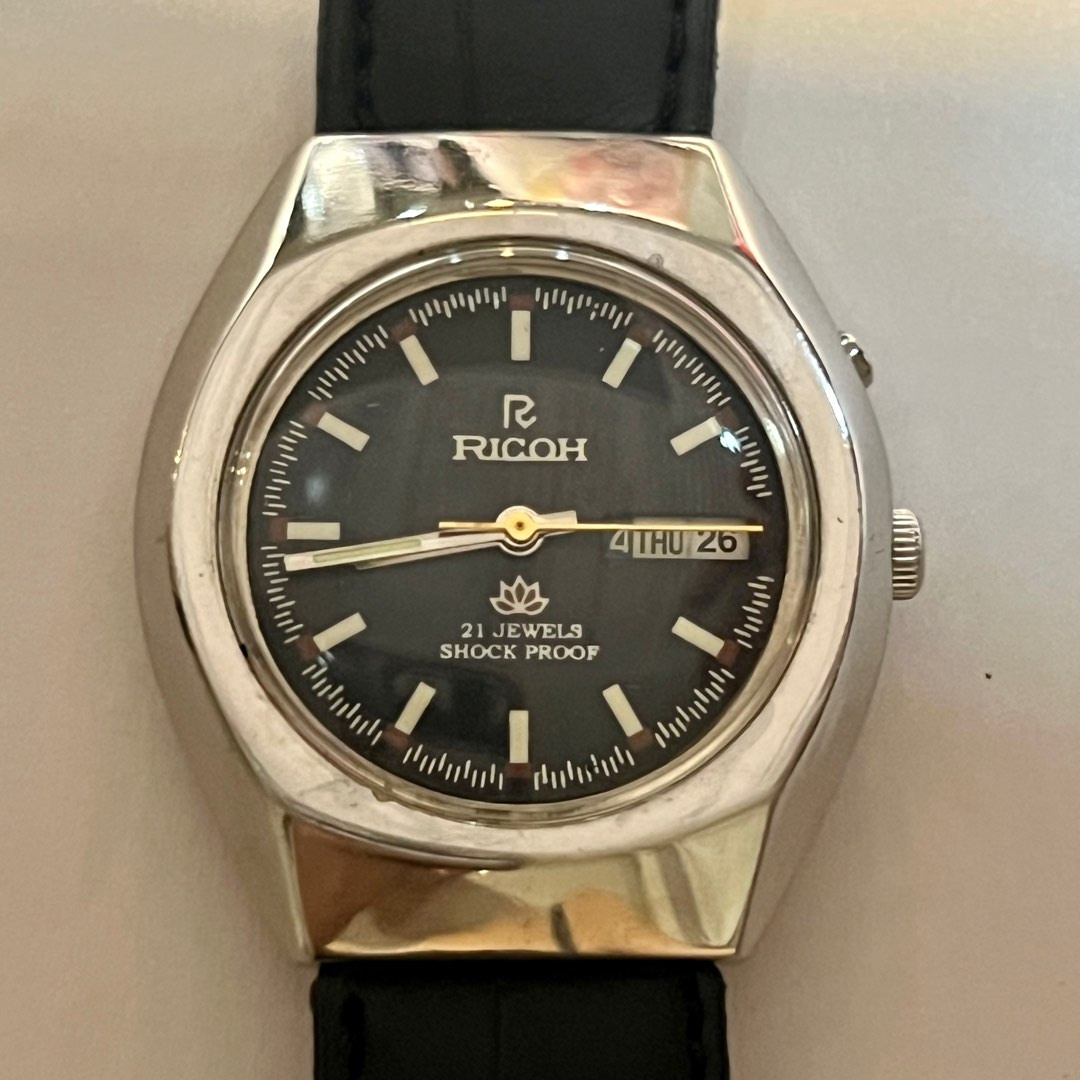 Ricoh 21 Jewels Watch, Men's Fashion, Watches & Accessories, Watches on ...