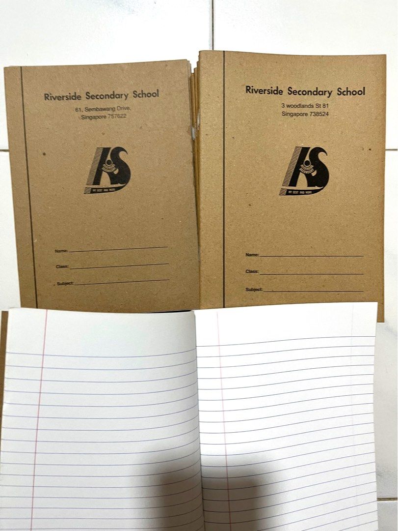 Riverside Secondary School Single Line Exercise Books, Hobbies & Toys ...