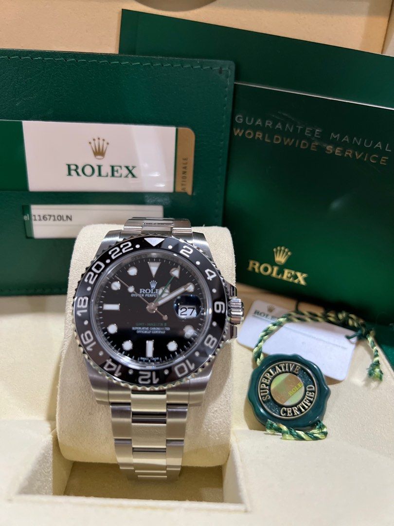 Rolex GMT Master II “The Green Arrow”, Luxury, Watches on Carousell