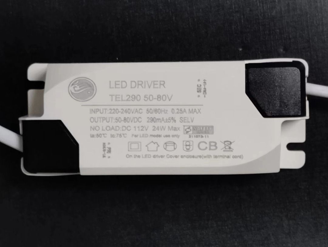 Safety Mark Drivers for downlight, Furniture & Home Living, Lighting ...