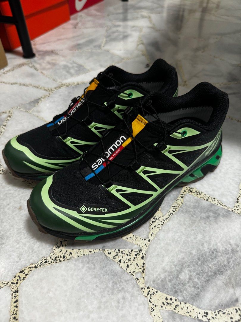 SALOMON - Green XT6, Women's Fashion, Footwear, Sneakers on Carousell