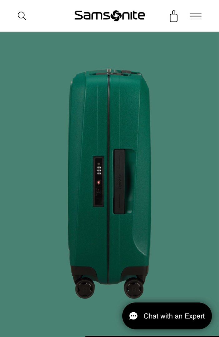 Samsonite made in Europe Hardcase 69cm (Green Only), Hobbies & Toys ...