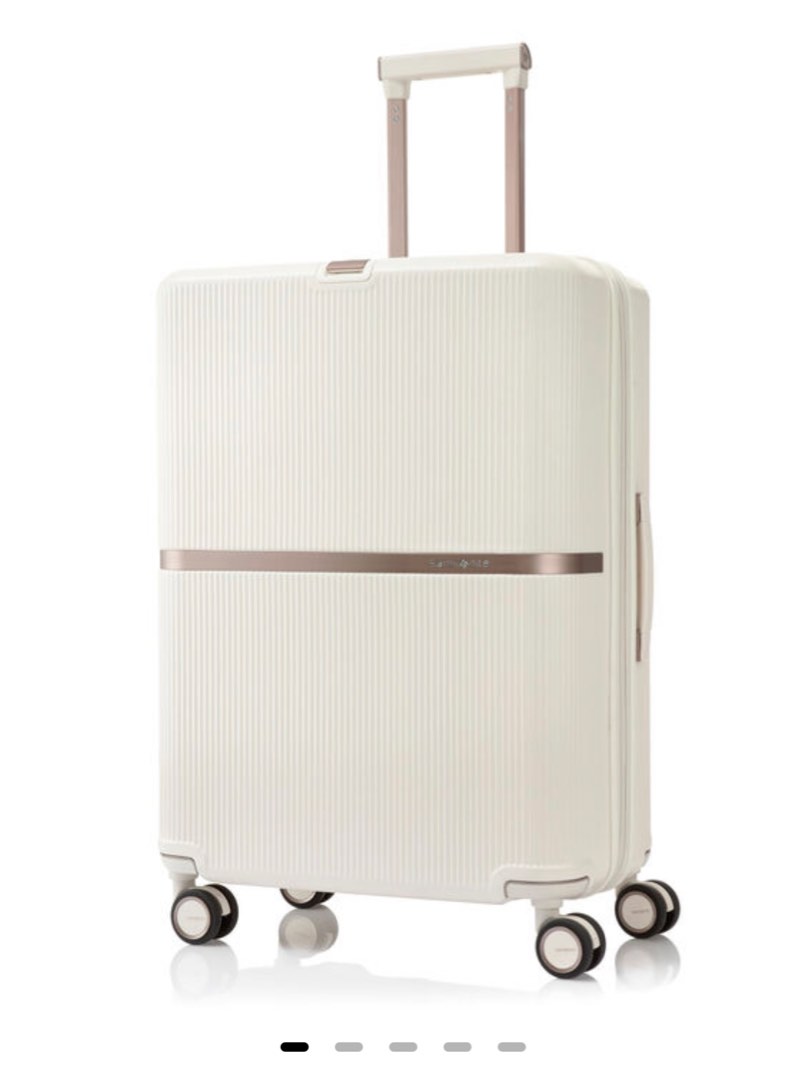 Samsonite Minter Spinner 69cm / 25 inch (ivory), Hobbies & Toys, Travel ...