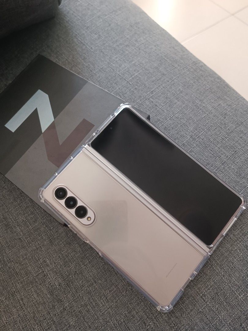 Samsung fold 3 Silver 256 GB, Mobile Phones & Gadgets, Mobile Phones ...