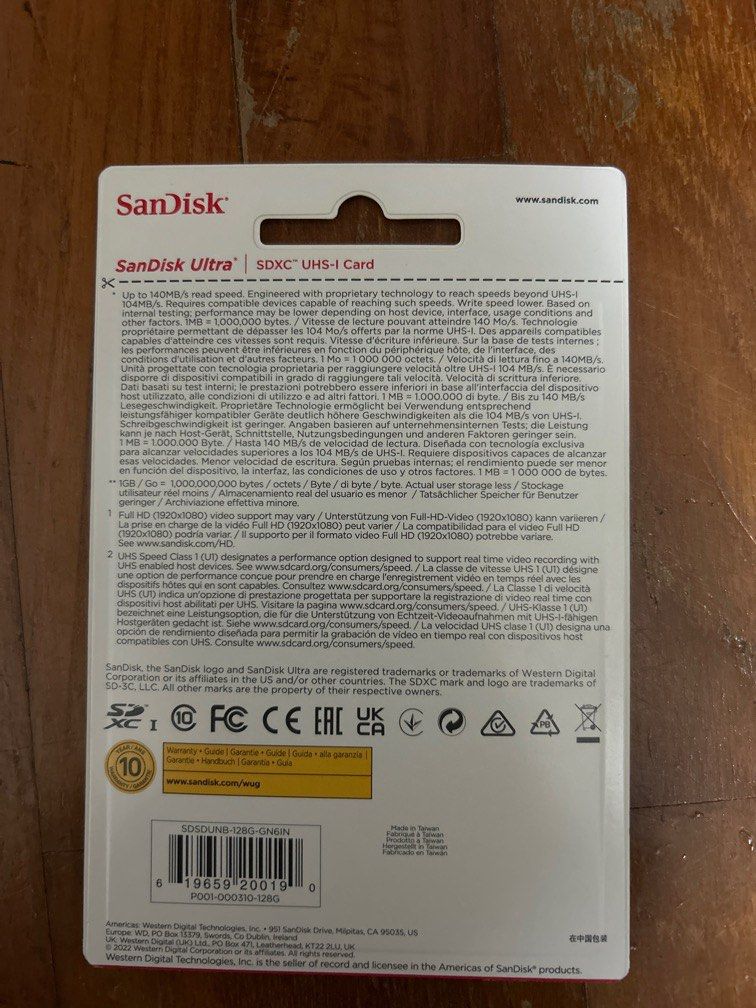 SanDisk sd card, Mobile Phones & Gadgets, Mobile & Gadget Accessories ...