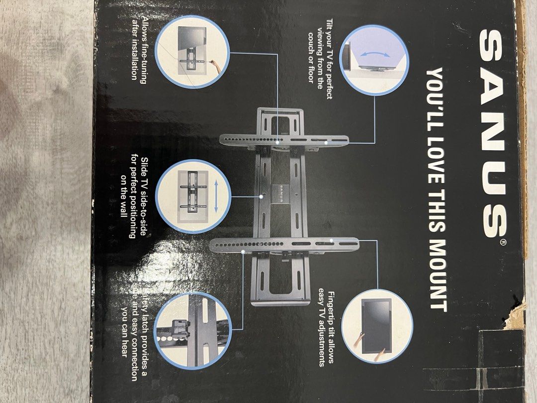 Sanus TV Wall Mount Bracket 32"-70", TV & Home Appliances, TV ...