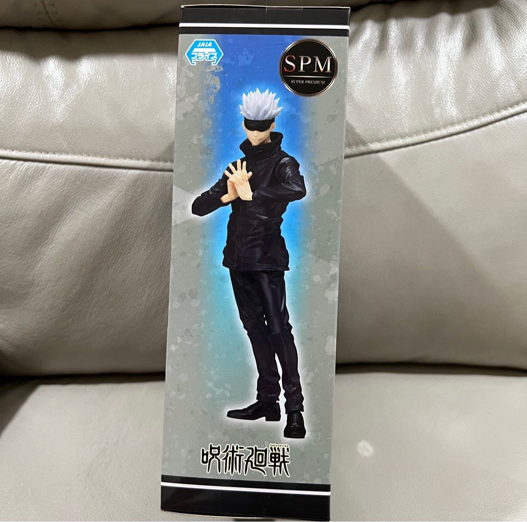 Saturo Gojo Figurine Sega Super Premium SPM jjk Jujutsu Kaisen, Hobbies ...