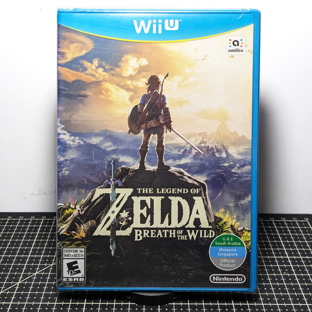 Sealed The Legend of Zelda: Breath of the Wild BOTW Wii U Game, Video ...