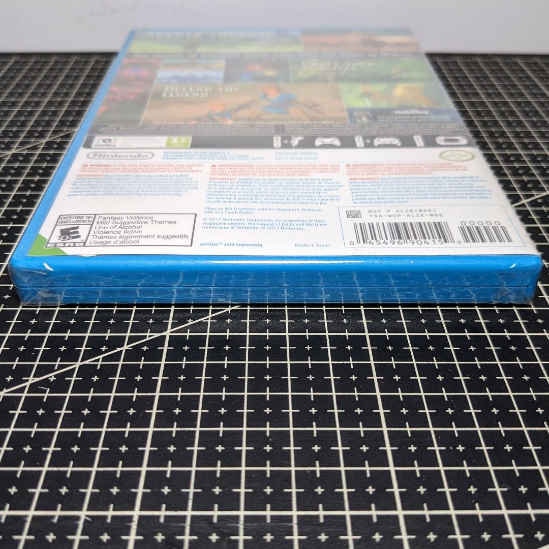Sealed The Legend of Zelda: Breath of the Wild BOTW Wii U Game, Video ...