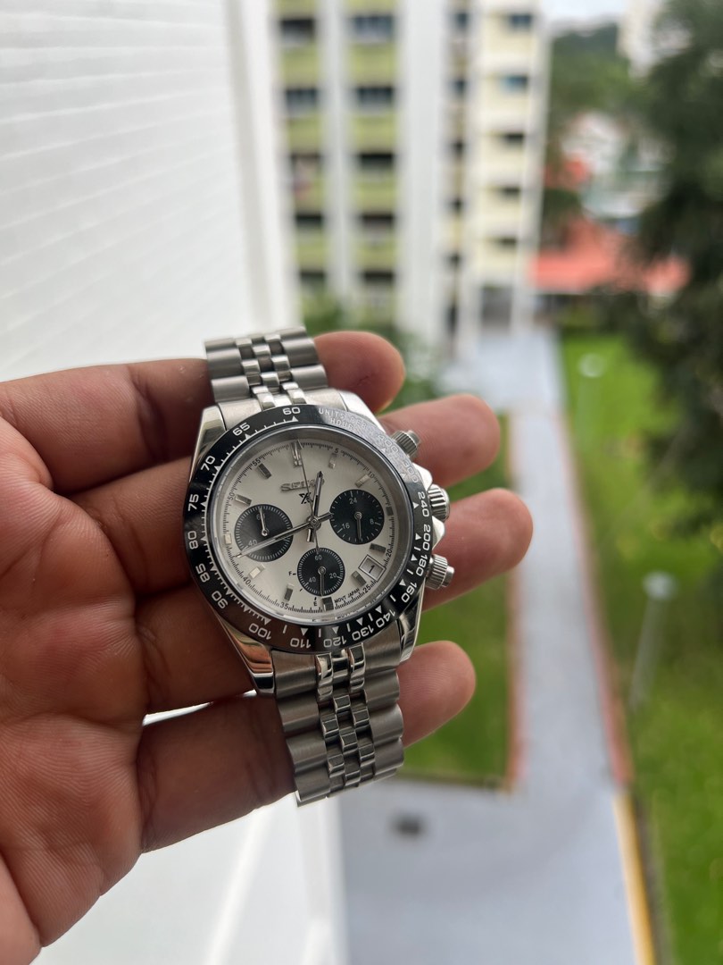 Seiko Panda Mod, Men's Fashion, Watches & Accessories, Watches on Carousell