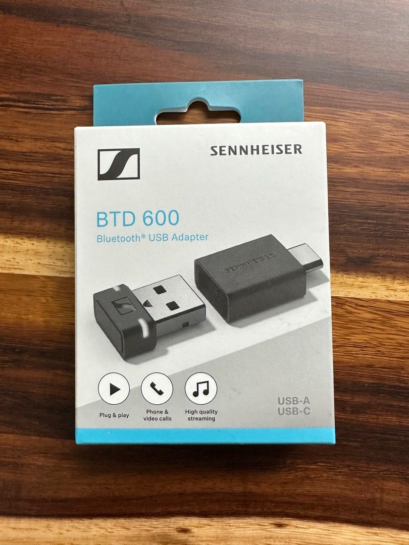 Sennheiser BTD 600 - Bluetooth USB Adapter, Audio, Portable Audio ...