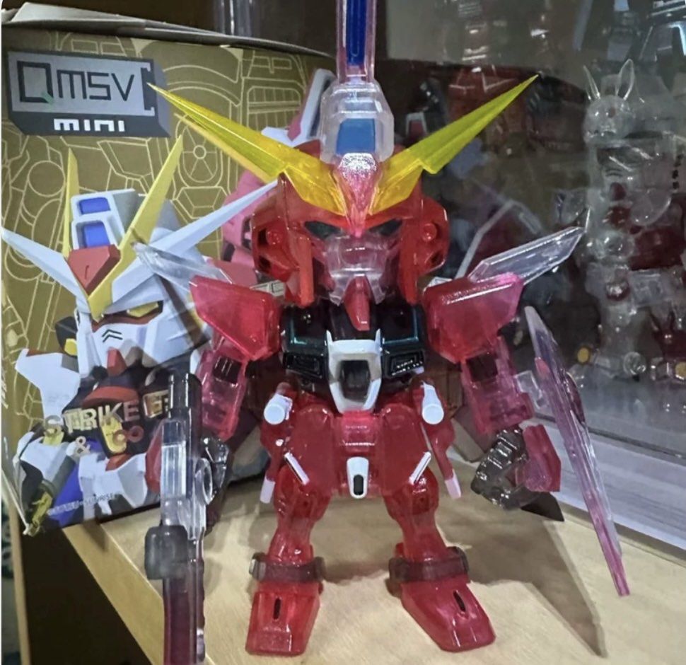 (Set of 8) QSMV MINI - Gundam seed / seed destiny - strike freedom and ...