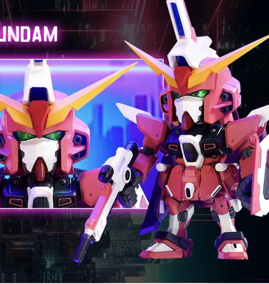 (Set of 8) QSMV MINI - Gundam seed / seed destiny - strike freedom and ...