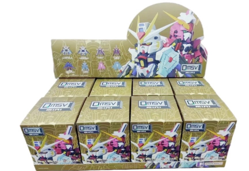 (Set of 8) QSMV MINI - Gundam seed / seed destiny - strike freedom and ...