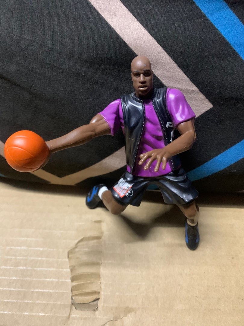 Shaquille O'Neal 1993 Kenner Shaq Attaq King of the Paint Action Figure ...