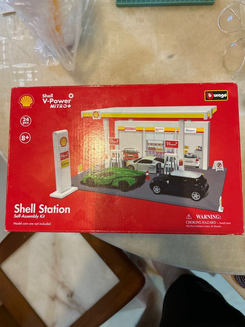Shell station assembly kit, Hobbies & Toys, Toys & Games on Carousell
