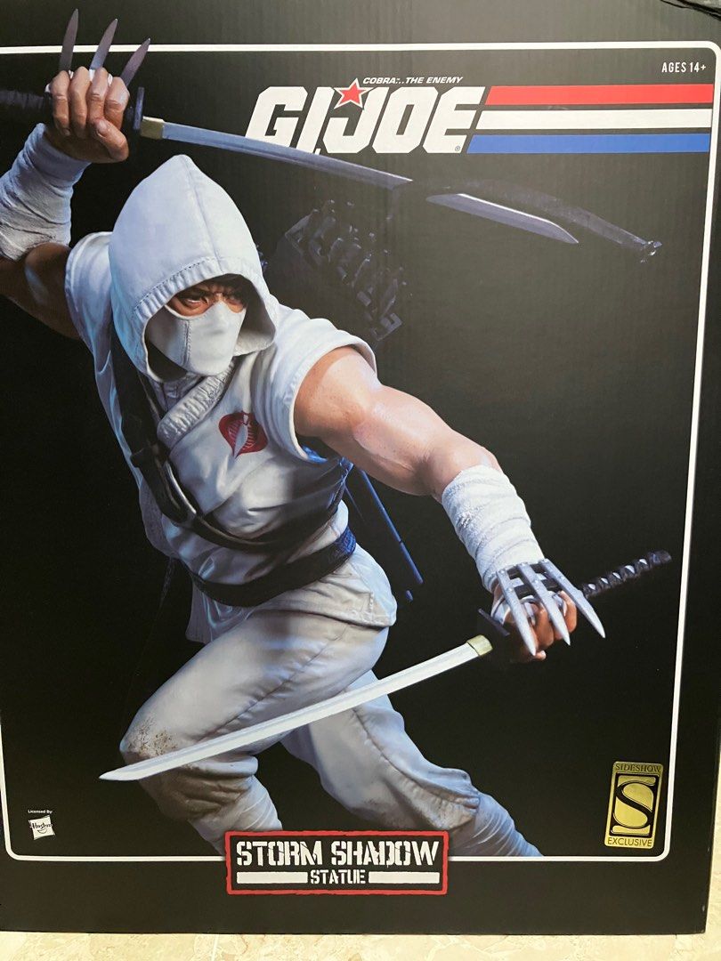 Sideshow Storm Shadow 1/5 Statue Exclusive Edition G.I.Joe, Hobbies ...