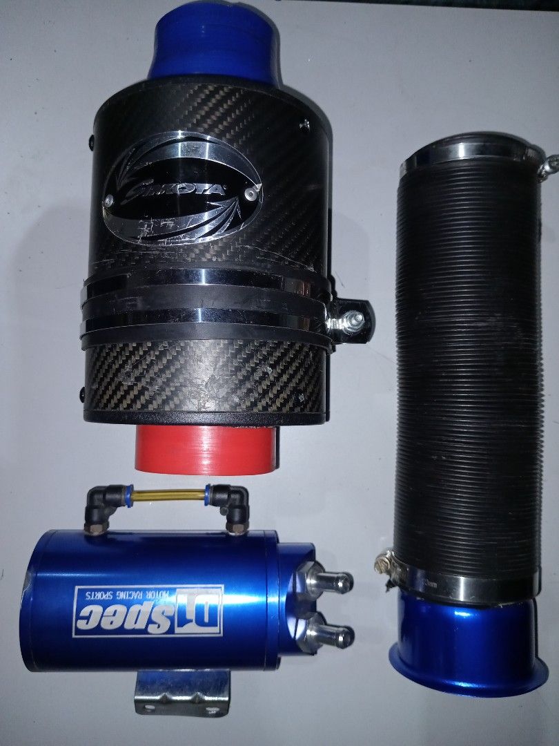Simota close pod air intake and D1 Spec oil catch, Car Accessories ...
