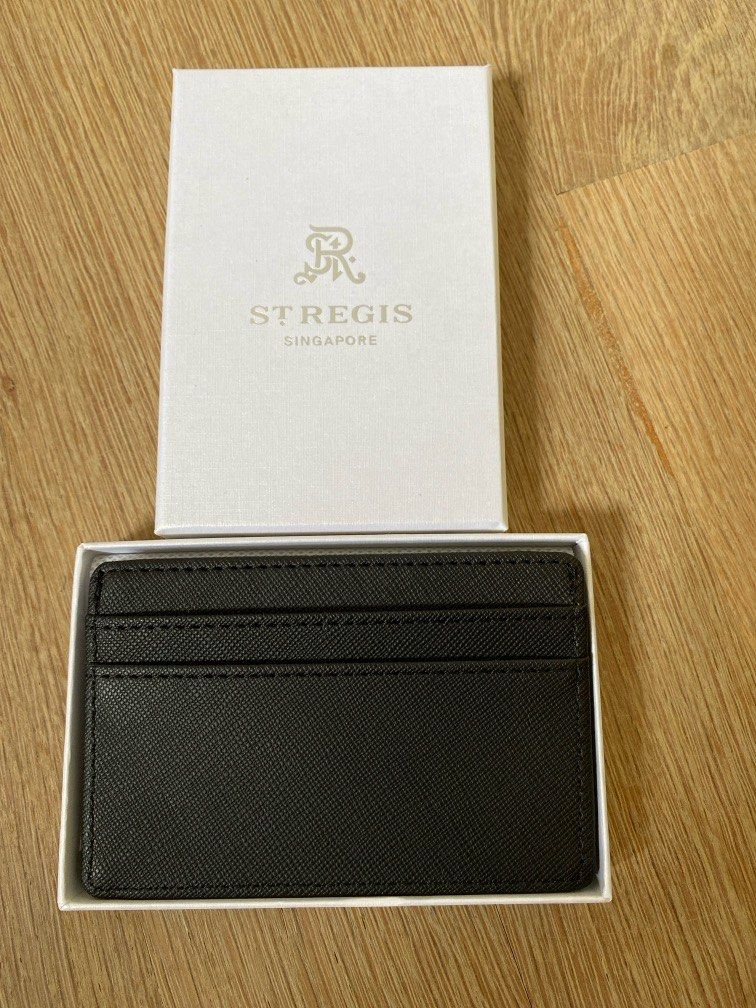 Simple Black Cardholder St Regis, Men's Fashion, Watches & Accessories ...