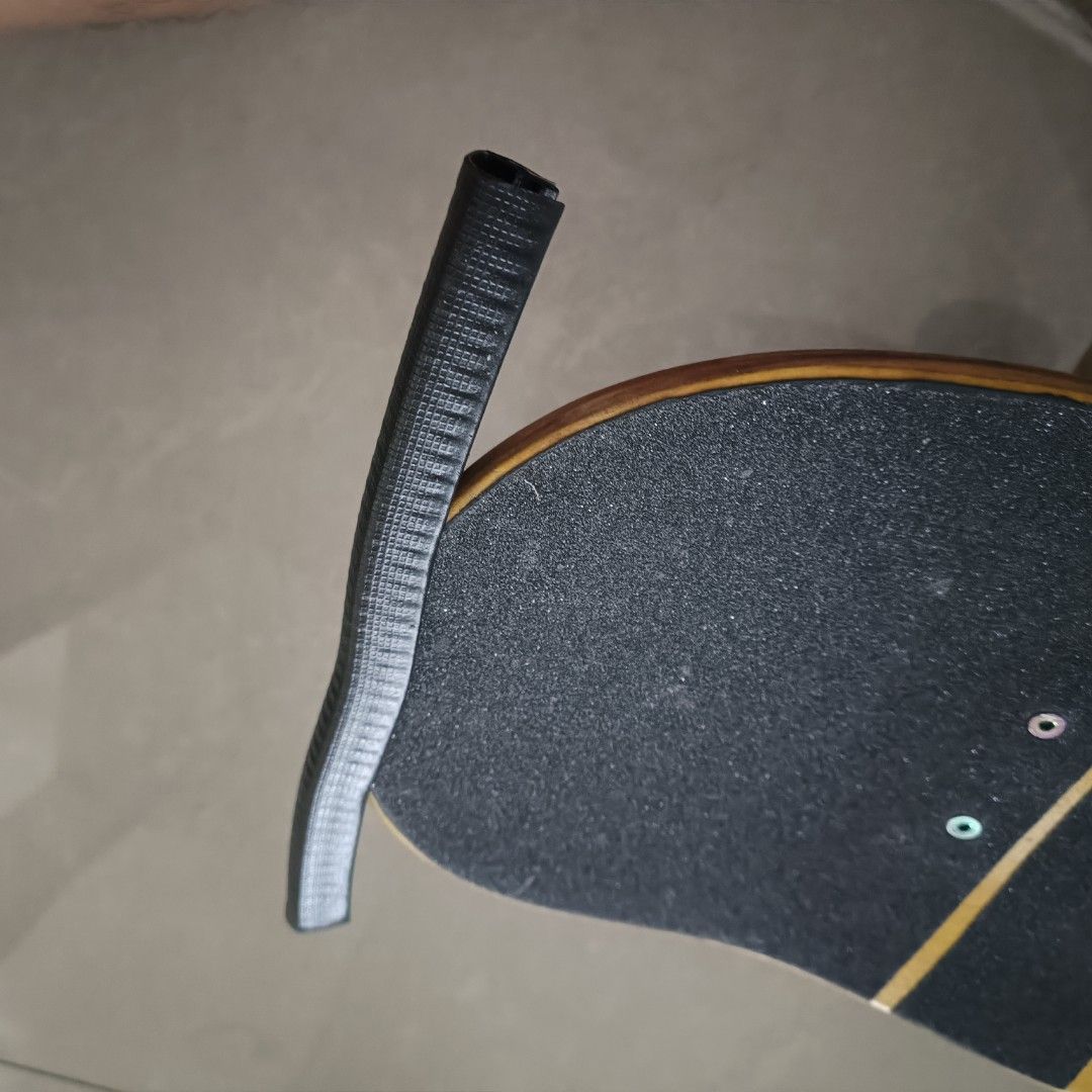 Skateboard Nose and Tail Thick rubber padded Protector, Sports ...