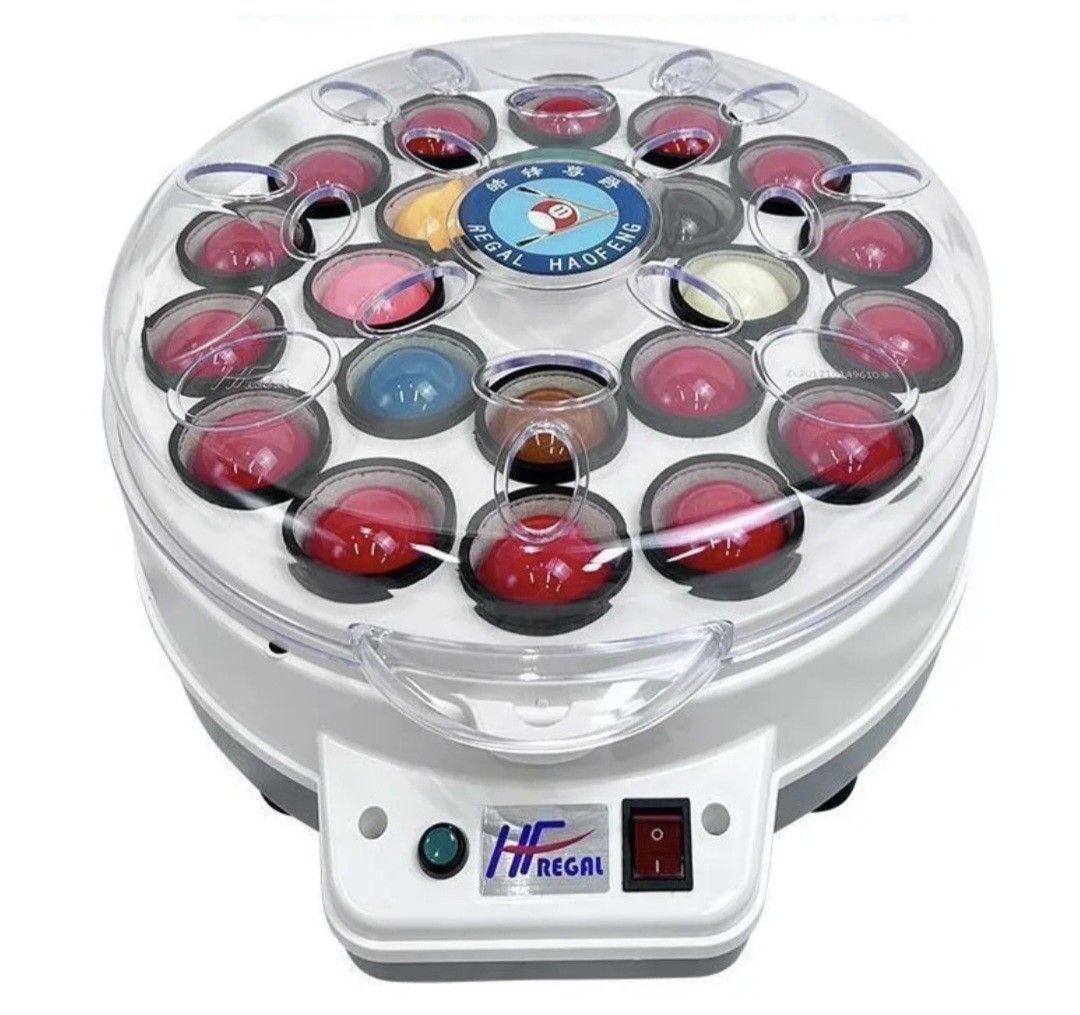 Snooker ball polishing machine, Hobbies & Toys, Toys & Games on Carousell