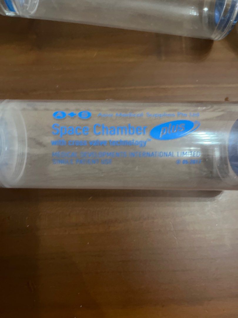 Space chamber (x2), aero chamber (x1),Pipe N Mask, Health & Nutrition ...