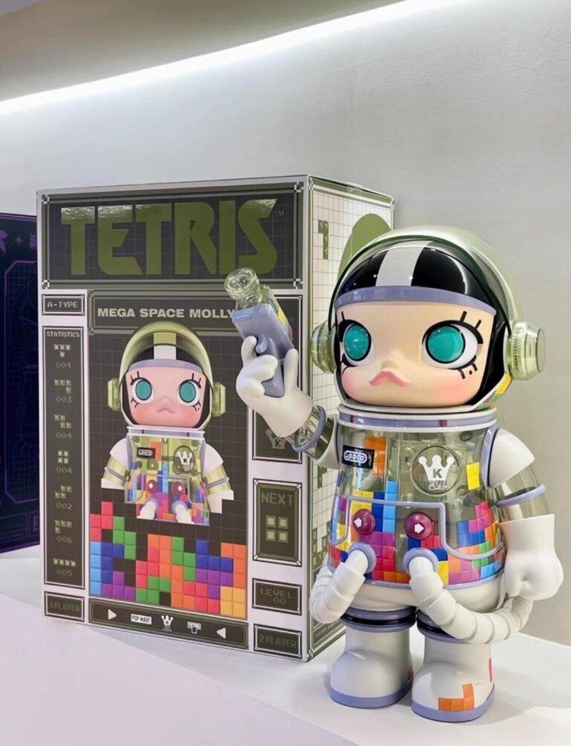 SPACE MOLLY TETRIS 400%, Hobbies & Toys, Toys & Games on Carousell