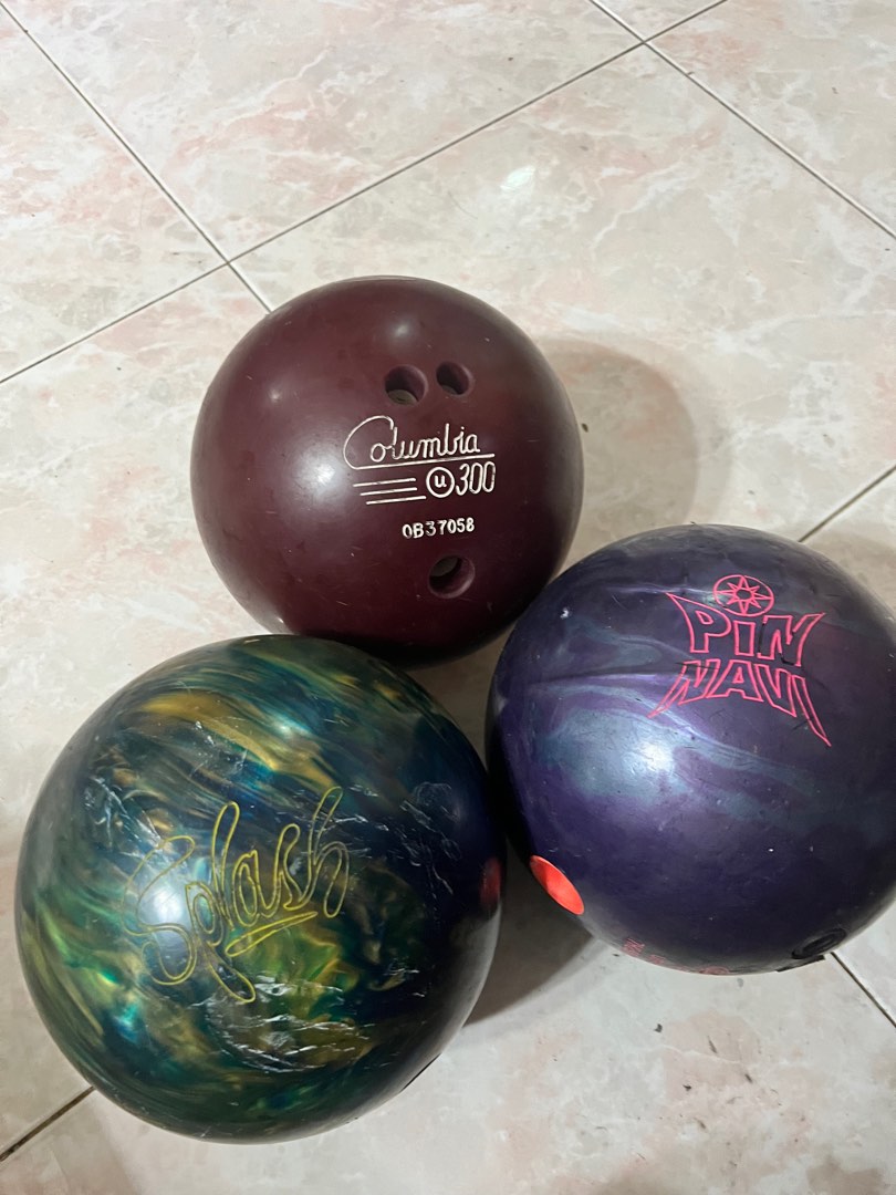 Splash bowling 12 lb, Sports Equipment, Sports & Games, Billiards ...