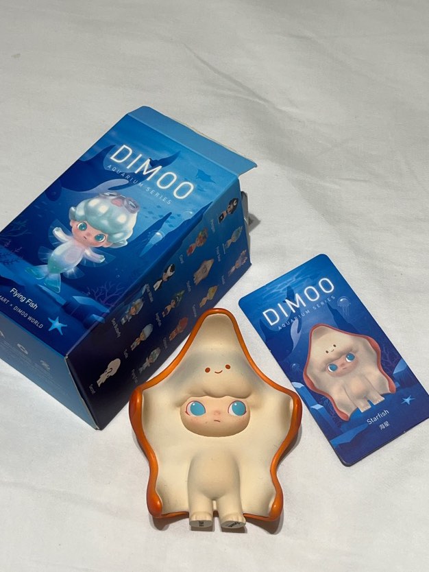starfish (dimoo aquarium series), Hobbies & Toys, Toys & Games on Carousell