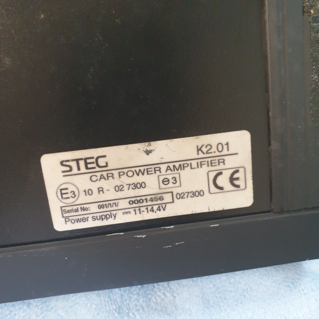 Steg 2 channel amplifier for sale, Car Accessories, Accessories on ...