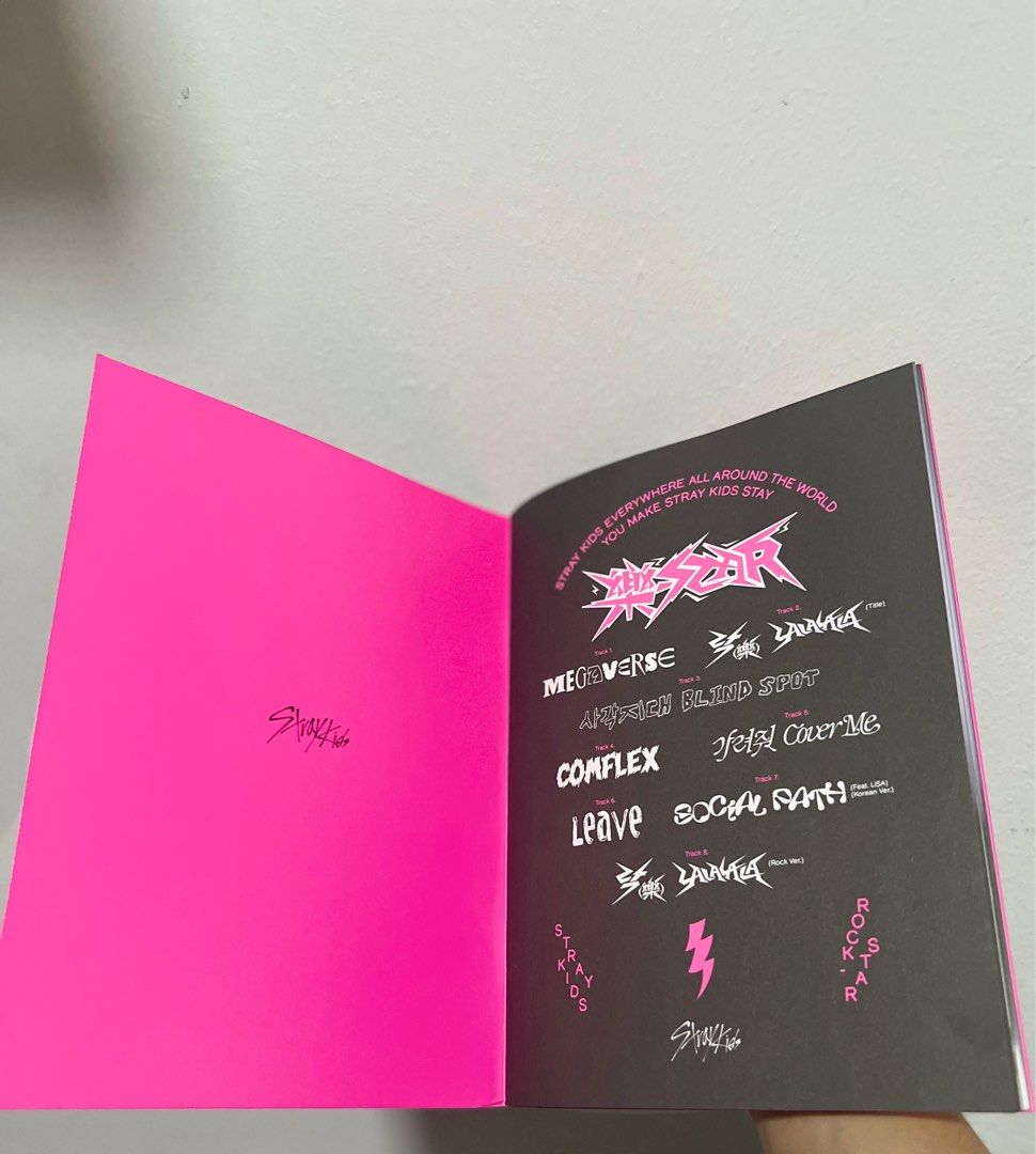 STRAY KIDS ROCK STAR MINI ALBUM, Hobbies & Toys, Memorabilia ...