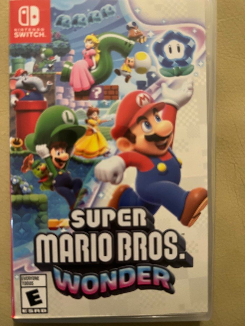 Super Mario wonder switch game, Video Gaming, Video Games, Nintendo on ...