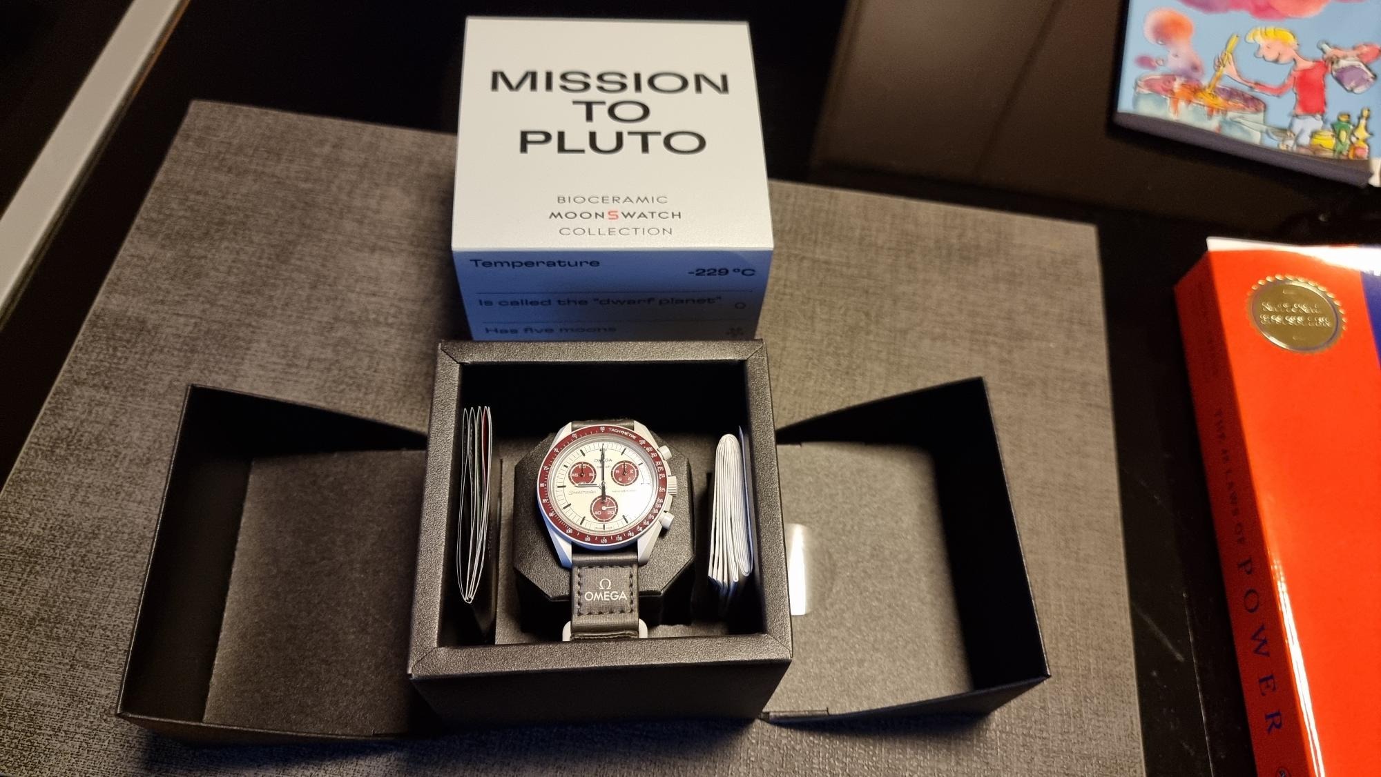 Swatch x Omega Mission to Pluto, Luxury, Watches on Carousell